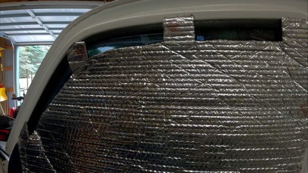 Chevy Astro Camper Van Build: Window Coverings Seeking Lost: Thru ...