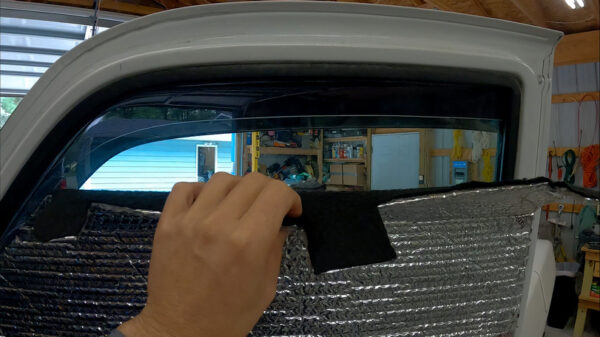 Chevy Astro Camper Van Build: Window Coverings Seeking Lost: Thru ...